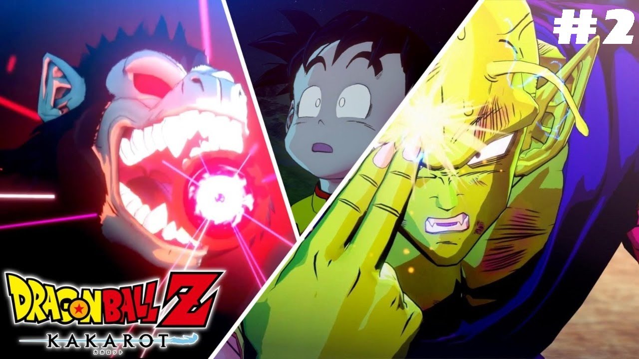 ENFRENTANDO O GOHAN MACACO GIGANTE!! - DRAGON BALL Z: KAKAROT #2 - YouTube