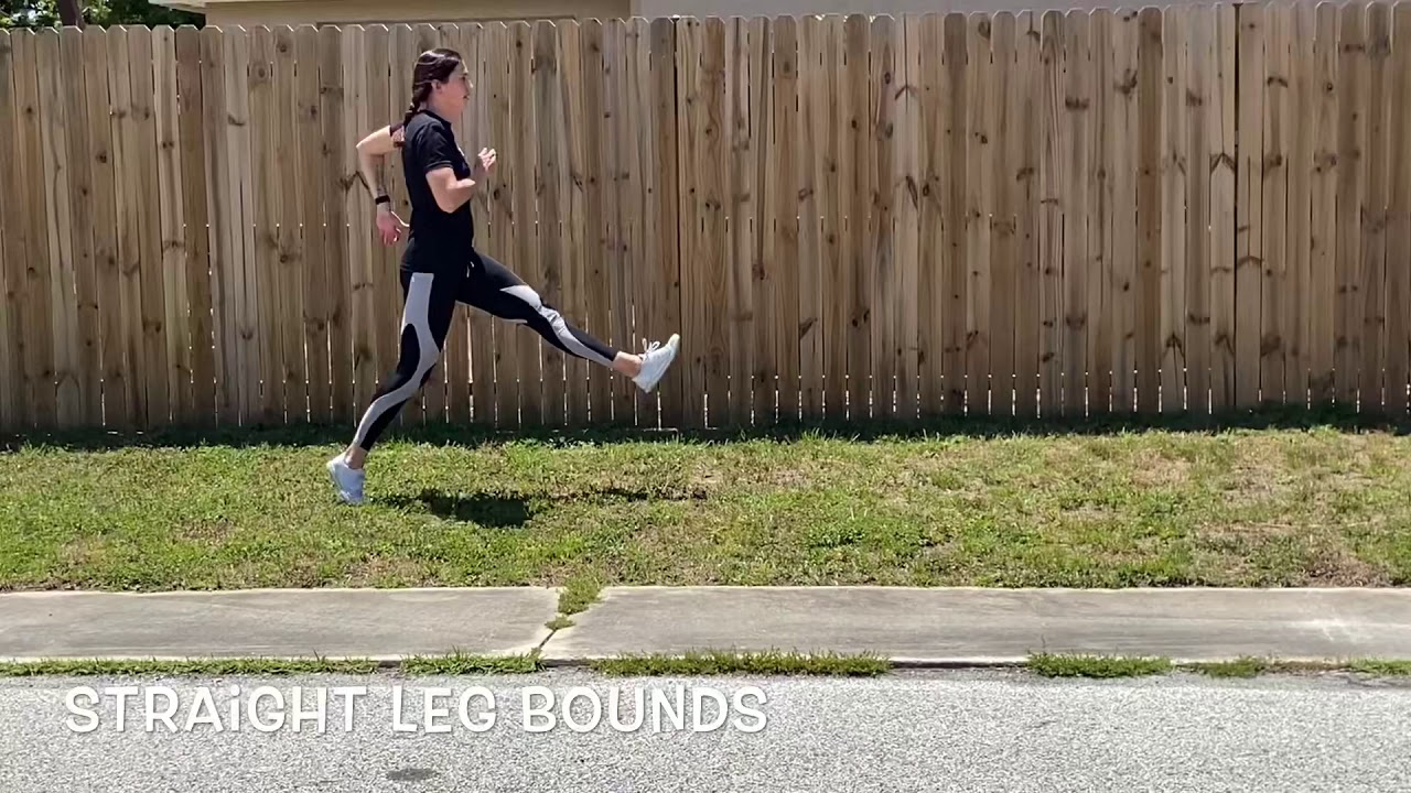 Straight Leg Bounds - YouTube