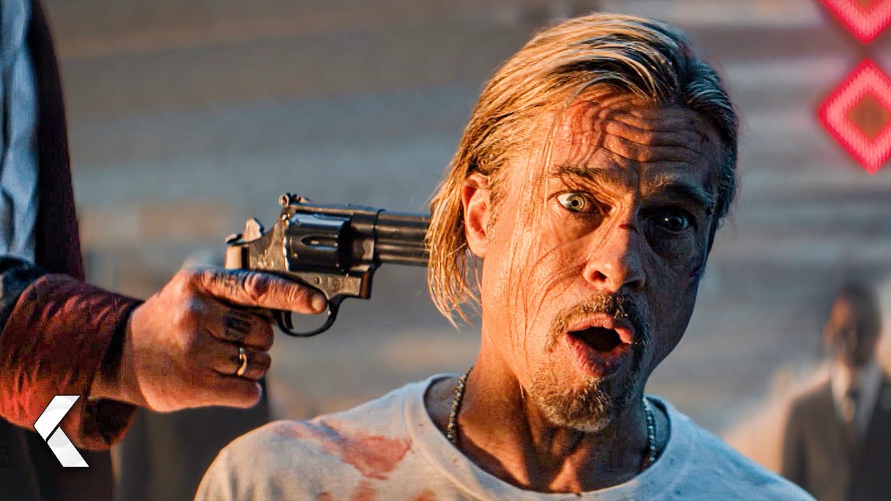 All Action Scenes We Love! - Bullet Train | Brad Pitt - YouTube