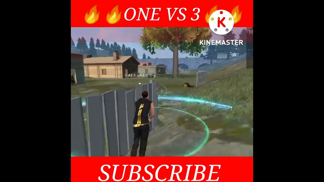ONE VS 3 😂😂💥💥🔥 #shorts #freefire #viral - YouTube