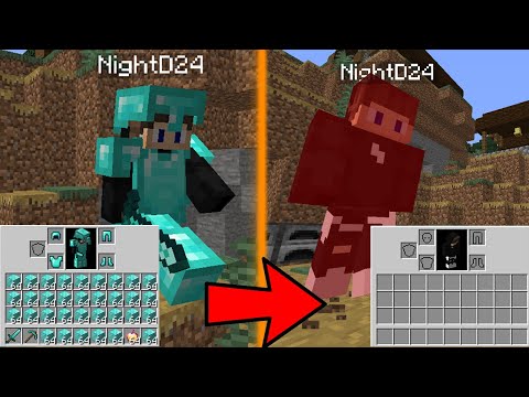 Minecraft Tapi Setiap Kali Terkena Damage, INVENTORY HILANG (Ft. ElestialHD, PakGM)