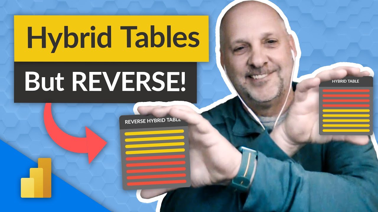 Setup a Reverse Hybrid Table without using Tabular Editor for Power BI ...