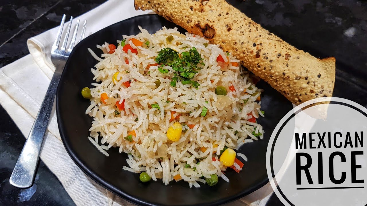 Mexican Rice Recipe | Simple & Healthy Recipe | Cook With Dimple - YouTube