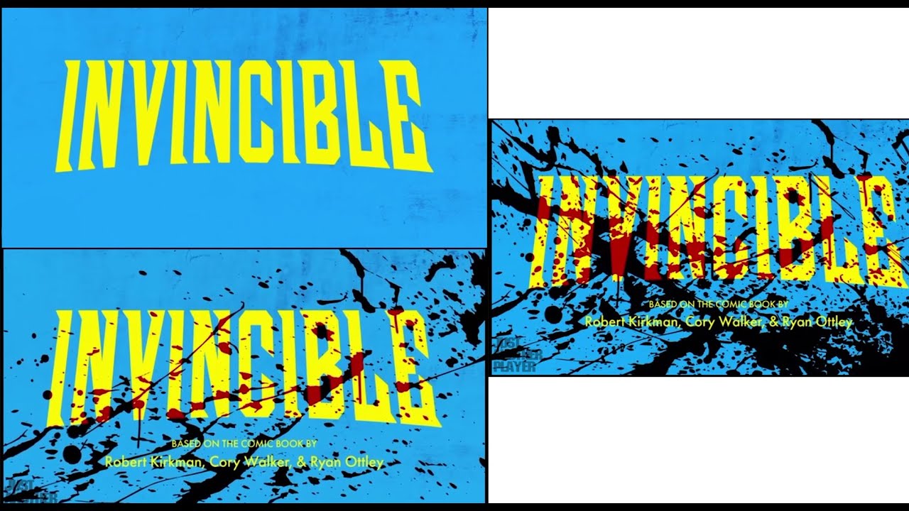 Invencível Evolução da Abertura Intro - Invincible Intro Evolution 1ª ...