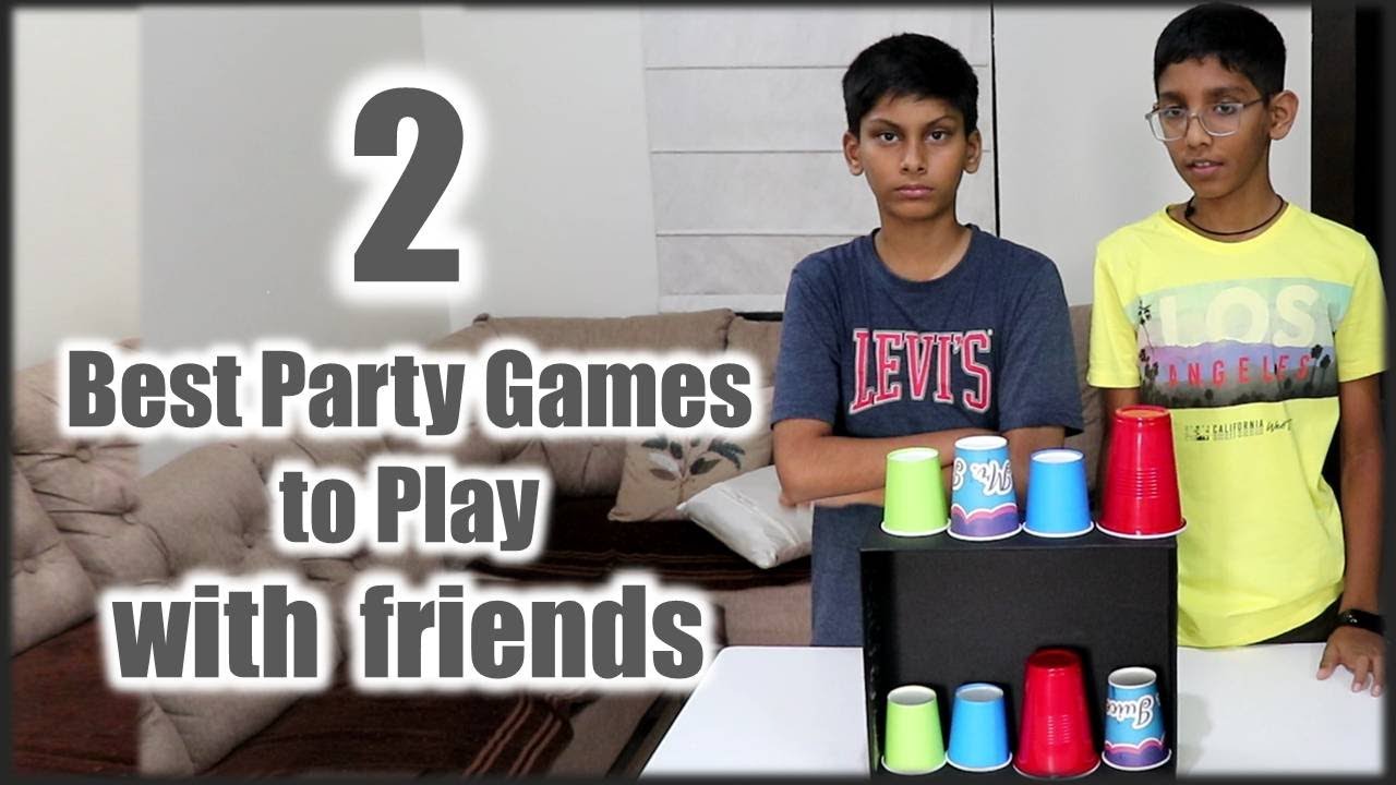 2 Best Party Games to Play with Friends | Easy & Fun Challenge Ideas ...