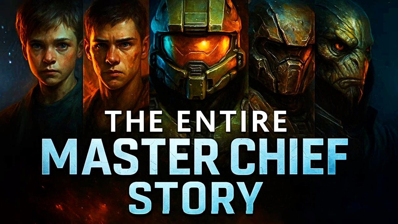 Halo Sleep Stories | The Entire Story of Master Chief Part 1 | Fantasy ...