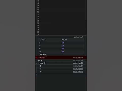Different console.log variants in JavaScript - YouTube