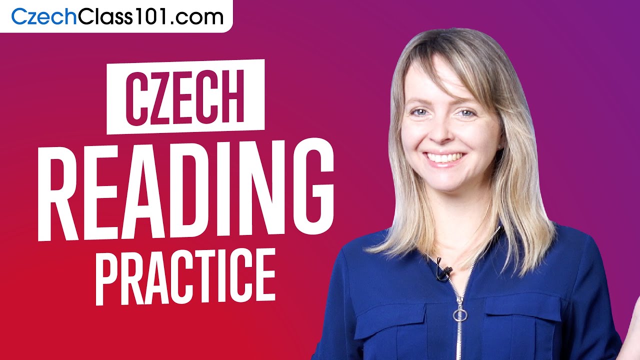 Read Czech PERFECTLY | Czech Reading Practice - YouTube