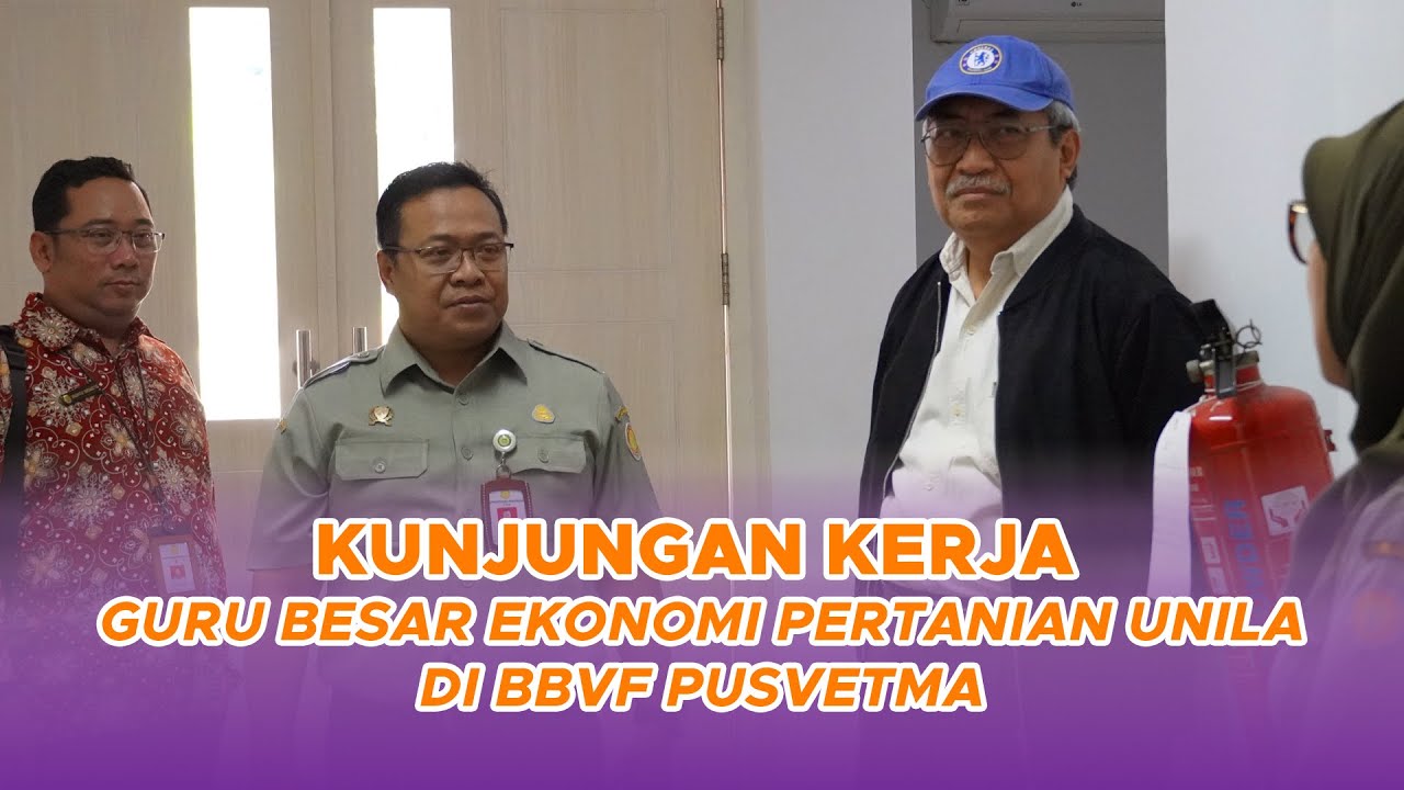 Kunjungan Kerja Guru Besar Ekonomi Pertanian Universitas Lampung di ...