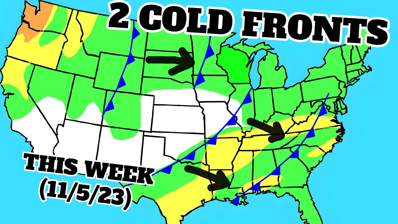 Project: Gladiator Weekly Overlook Forecast 11/5/23 - 2 Cold Fronts ...