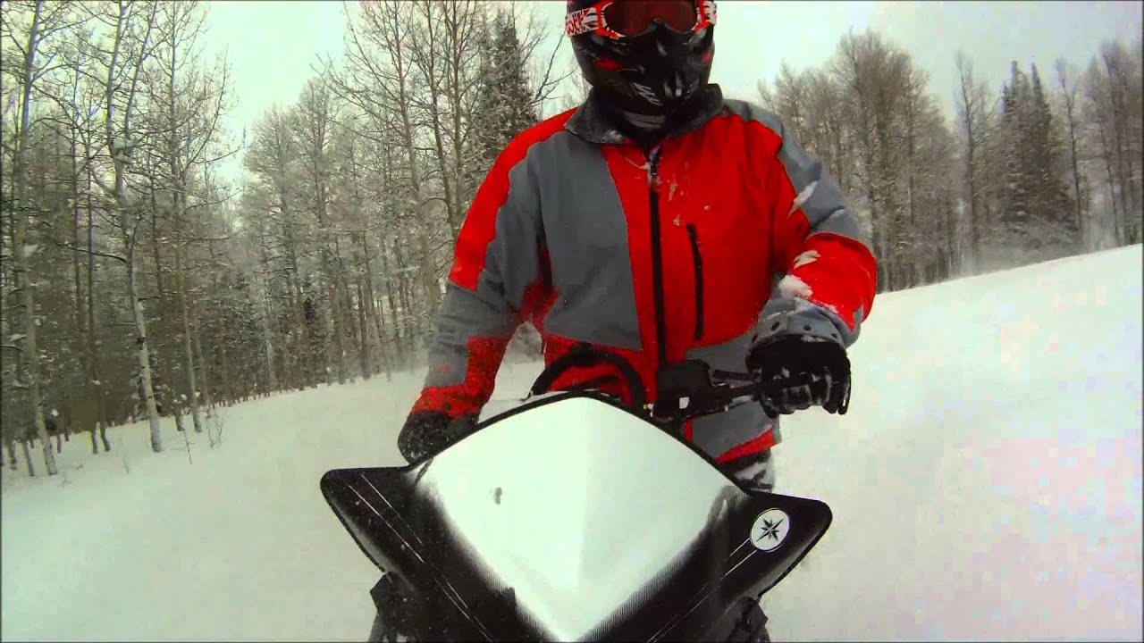 SNOWMOBILING UTAH AT MONTE CRISTO IN DEEP POWDER 2012-2013 SEASON - YouTube