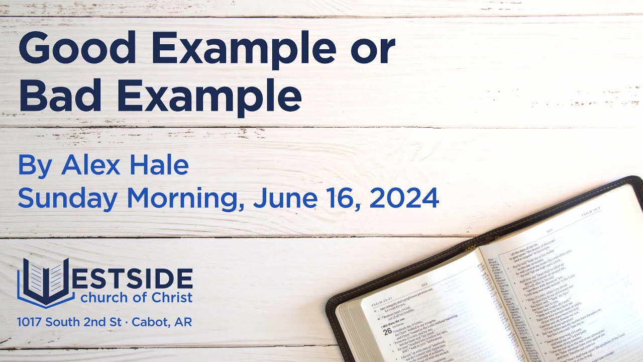 Good Example or Bad Example - YouTube
