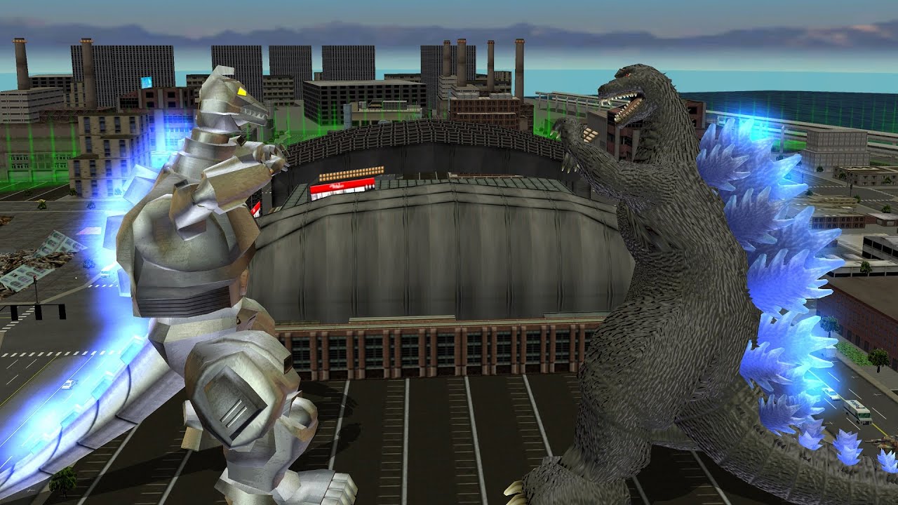 Godzilla Destroy All Monsters Melee: Mechagodzilla VS Godzilla 90's ...