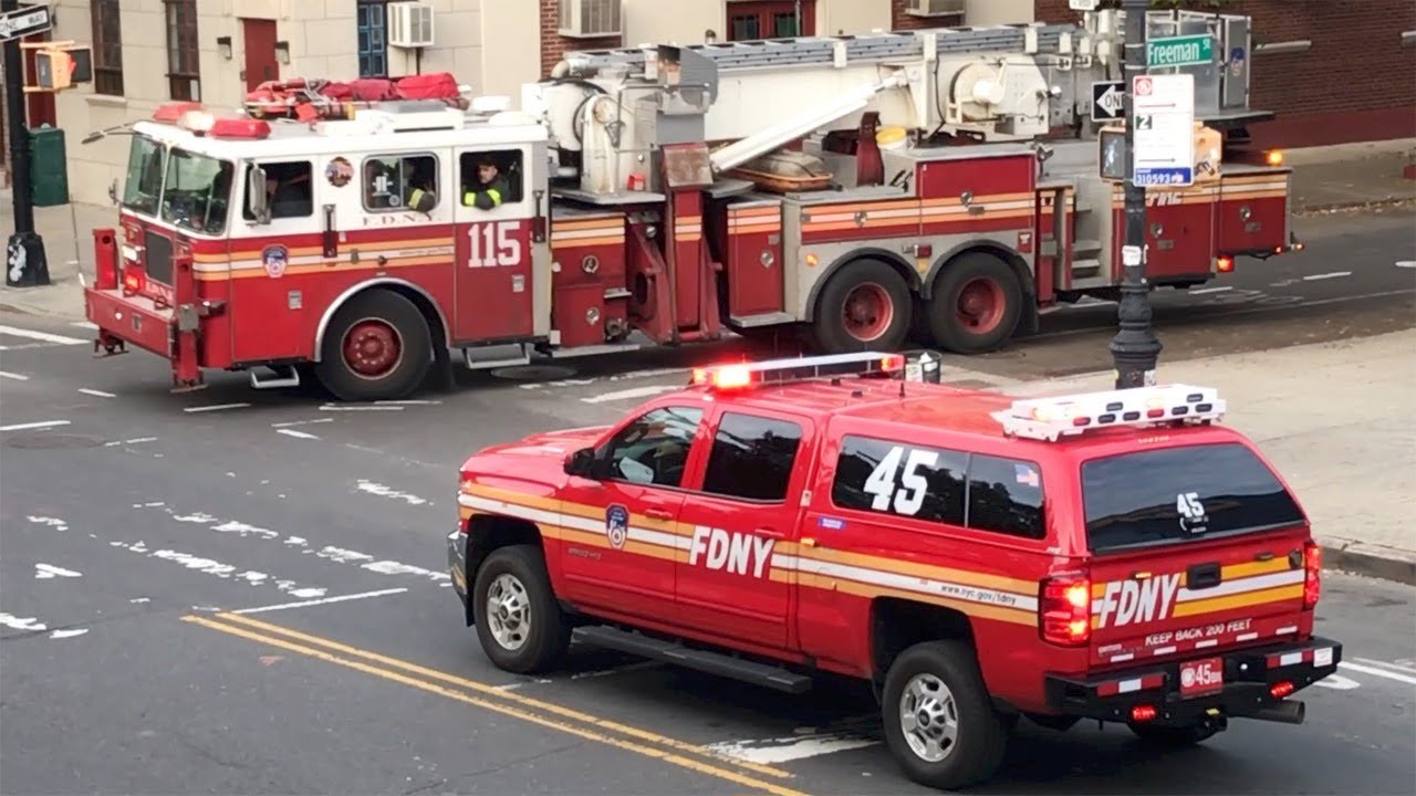 FDNY - Multiple Units Responding to Electrical Fire - YouTube