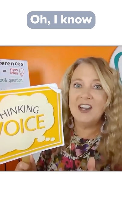 Introduce the Reading Voice and Thinking Voice - YouTube