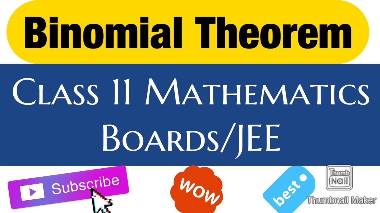 Binomial theorem | Ex 2 | Numerically greatest term | Mathematics | JEE ...