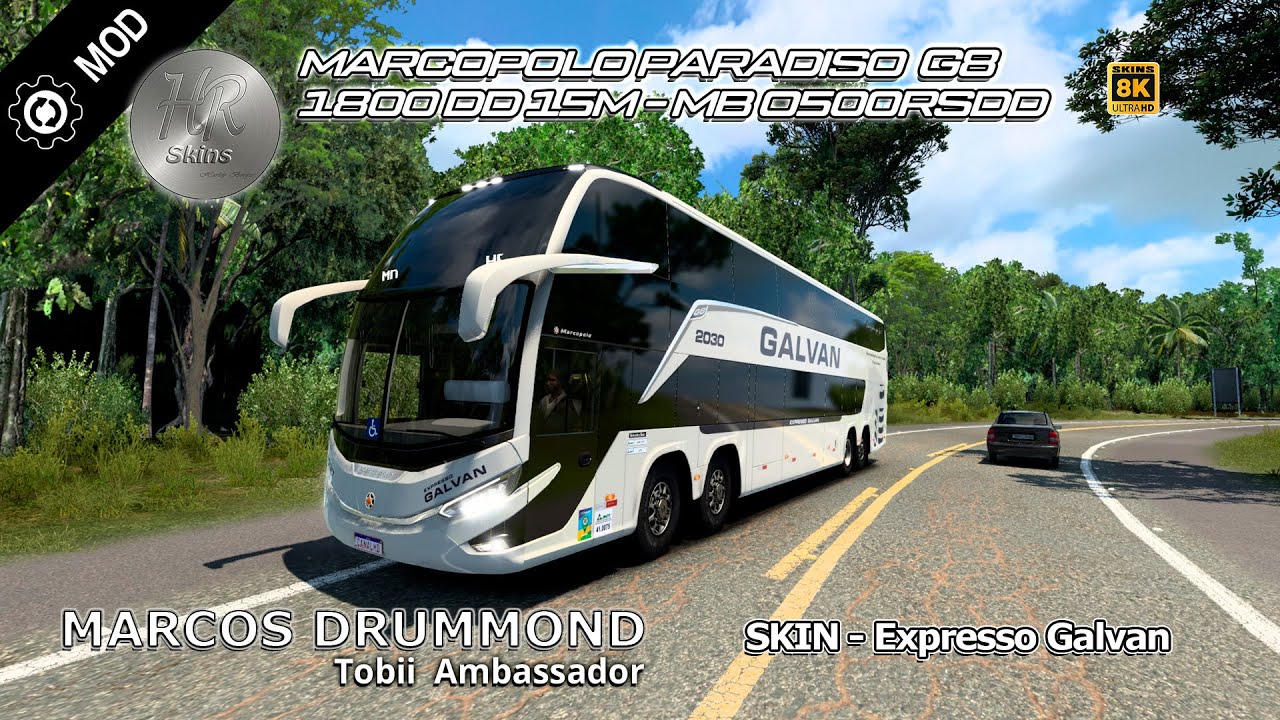 Lançamento HR SKINS Expresso Galvan (2030) - Skin em 8K - PARADISO G8 ...