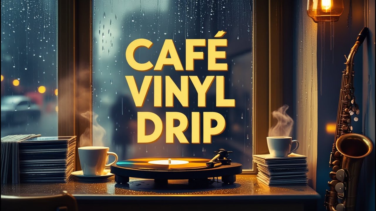 Café Vinyl Drip: Classic Jazz Lo-Fi with Rain Textures 🎷💧📻 - YouTube