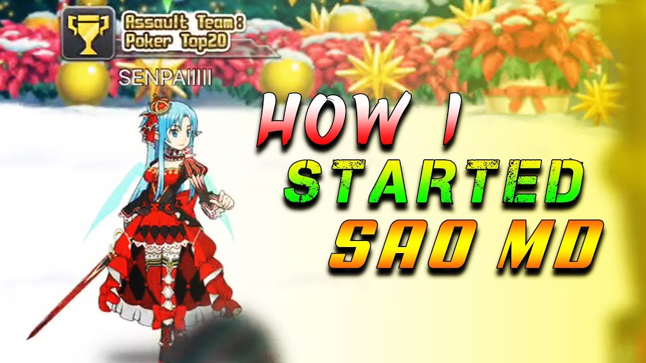 (SAO:MD) A Story of how I found this game called Sword Art Online ...