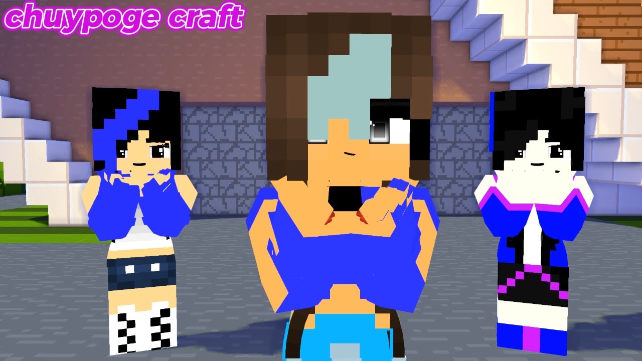 ti ti timo timo aphmau blue cute | hungry -minecraft animation - YouTube