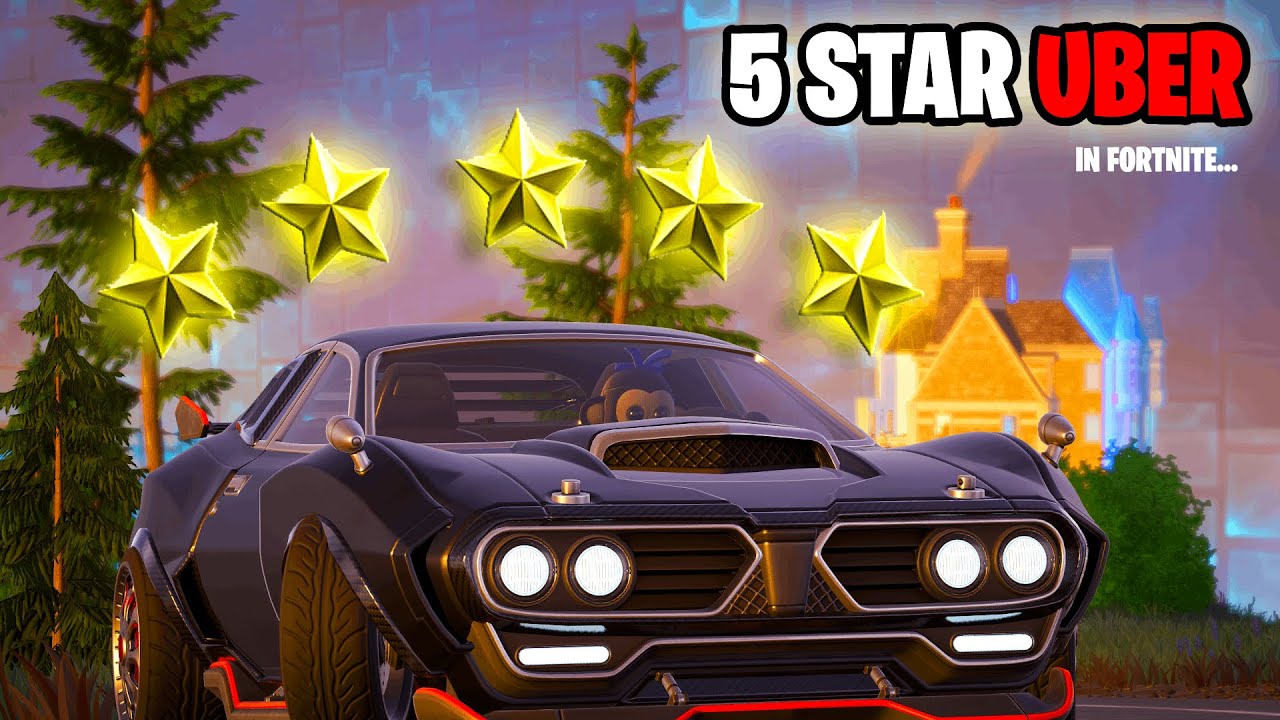 I Became A 5 STAR Uber - Fortnite - YouTube
