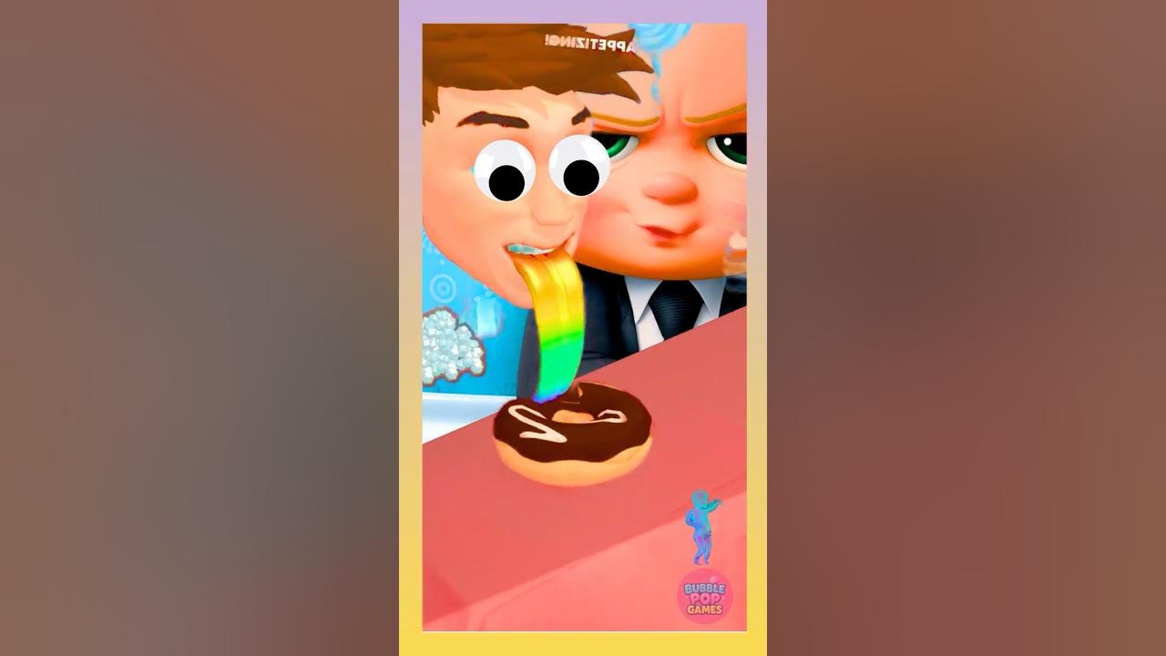 Baby Boss Lick Runner 👅🧠 | WHO Will Win? #gaming #shorts #shortfeed # ...