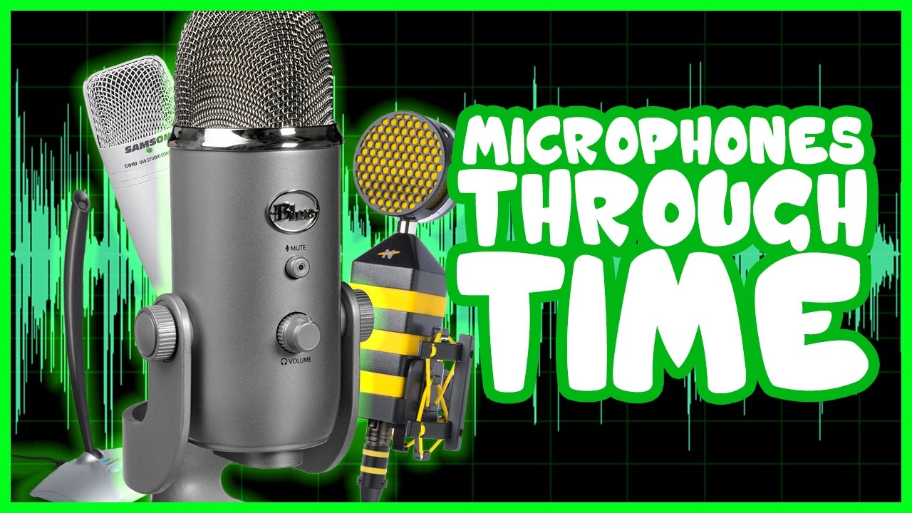 MICROPHONES THROUGH TIME | My Audio Journey - YouTube