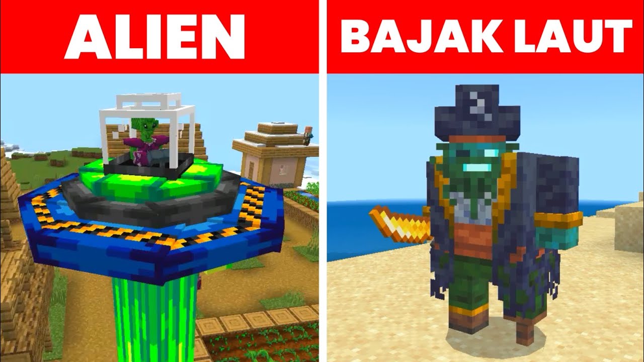35 MOB Baru Yang Belum Pernah Kalian lihat Sebelumnya di MINECRAFT ...