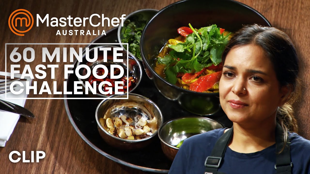 60‑Minute Fast Food Challenge: Tacos, Curry & More | MasterChef ...