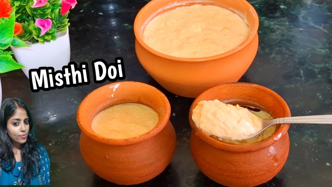 Misthi Doi Recipe | बंगाल की फेमस मिष्टी दही बनाने का तरीका | Bengali ...