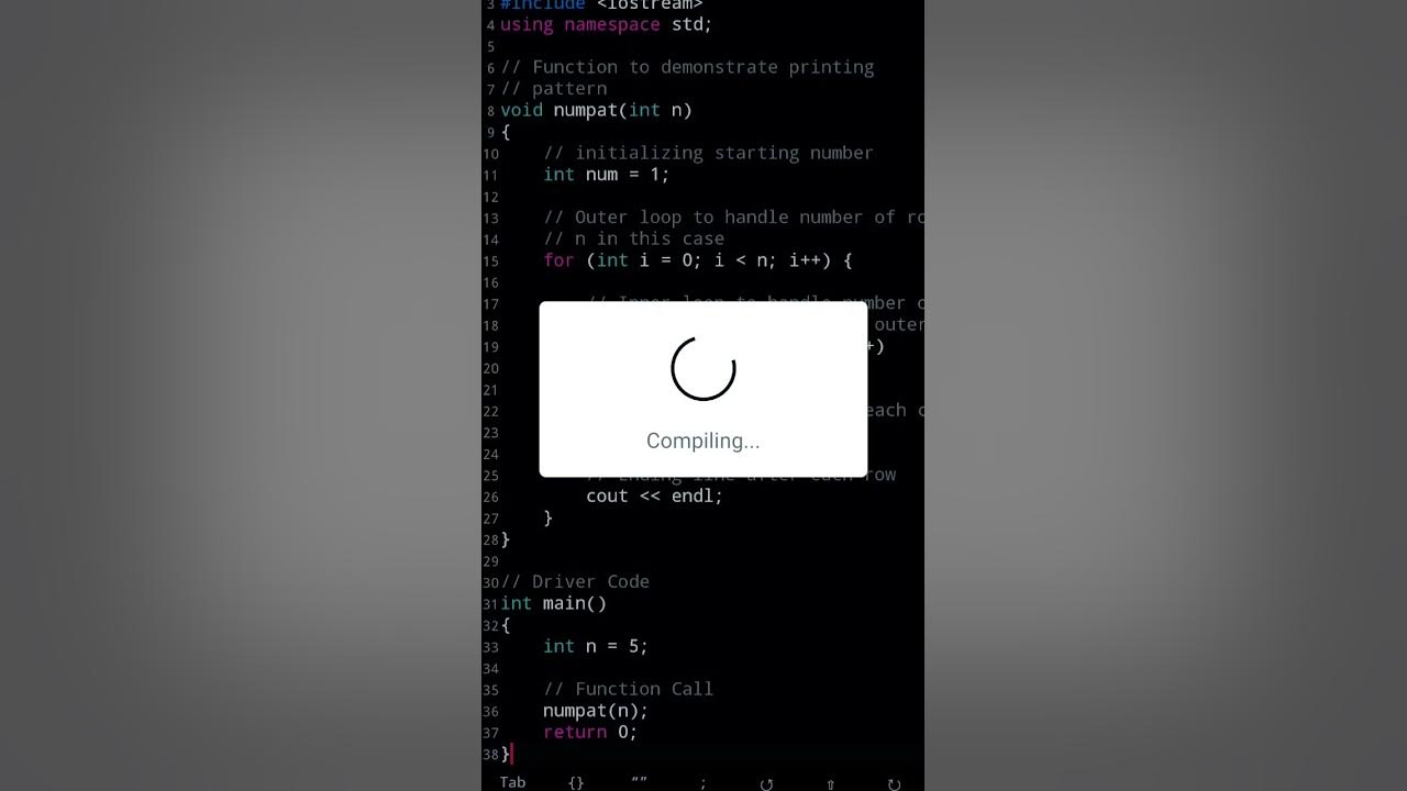 Pattern 123 Shorts Coding Computerprogramming Subscribe Pattern Code Programming Coder