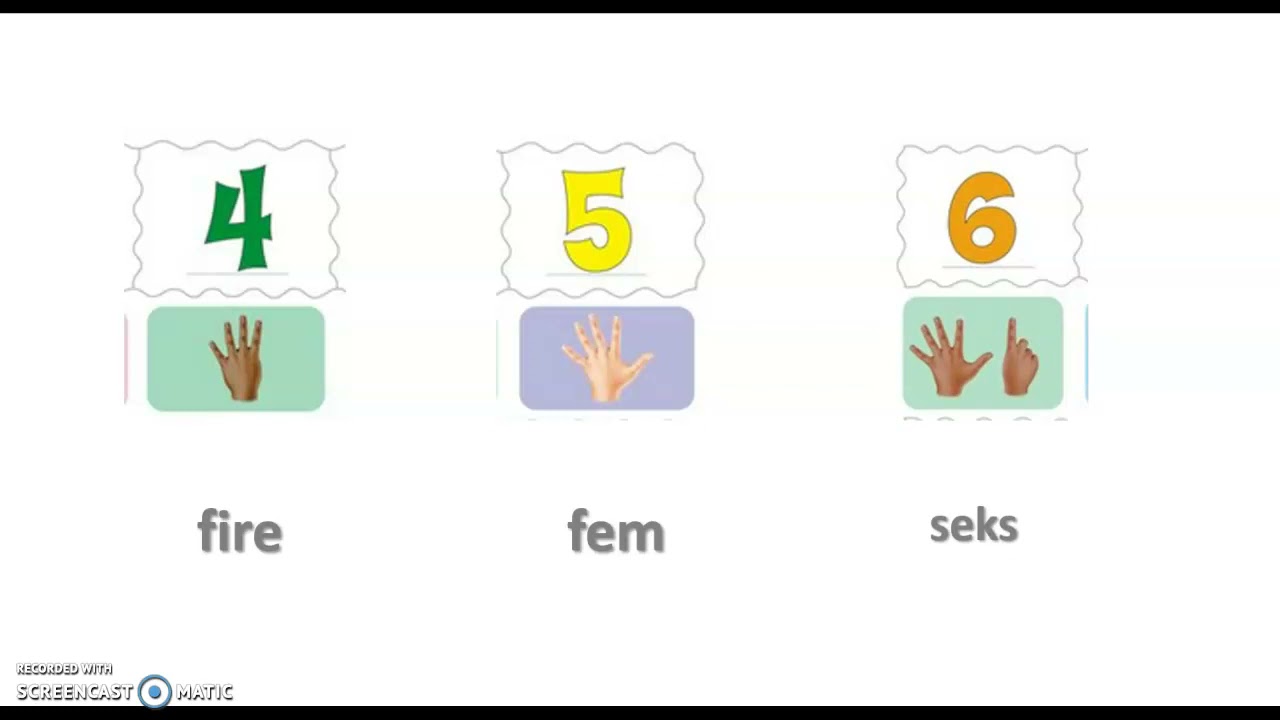 Tallene 1-20 - YouTube