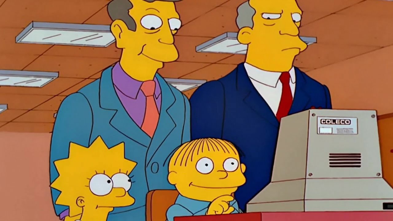 Nintendo Inspector Chalmers | Los Simpson Castellano - YouTube
