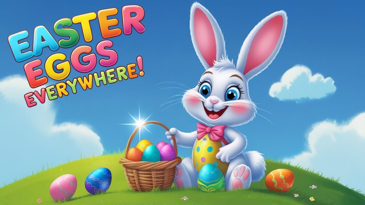 🎨 Learn Colors with Easter Eggs! 🥚🌈 Fun & Easy Easter Song for Kids ...