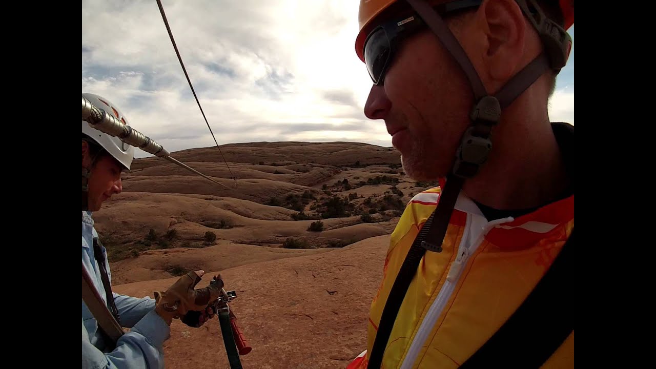 Zip Lining in Moab #3 - YouTube