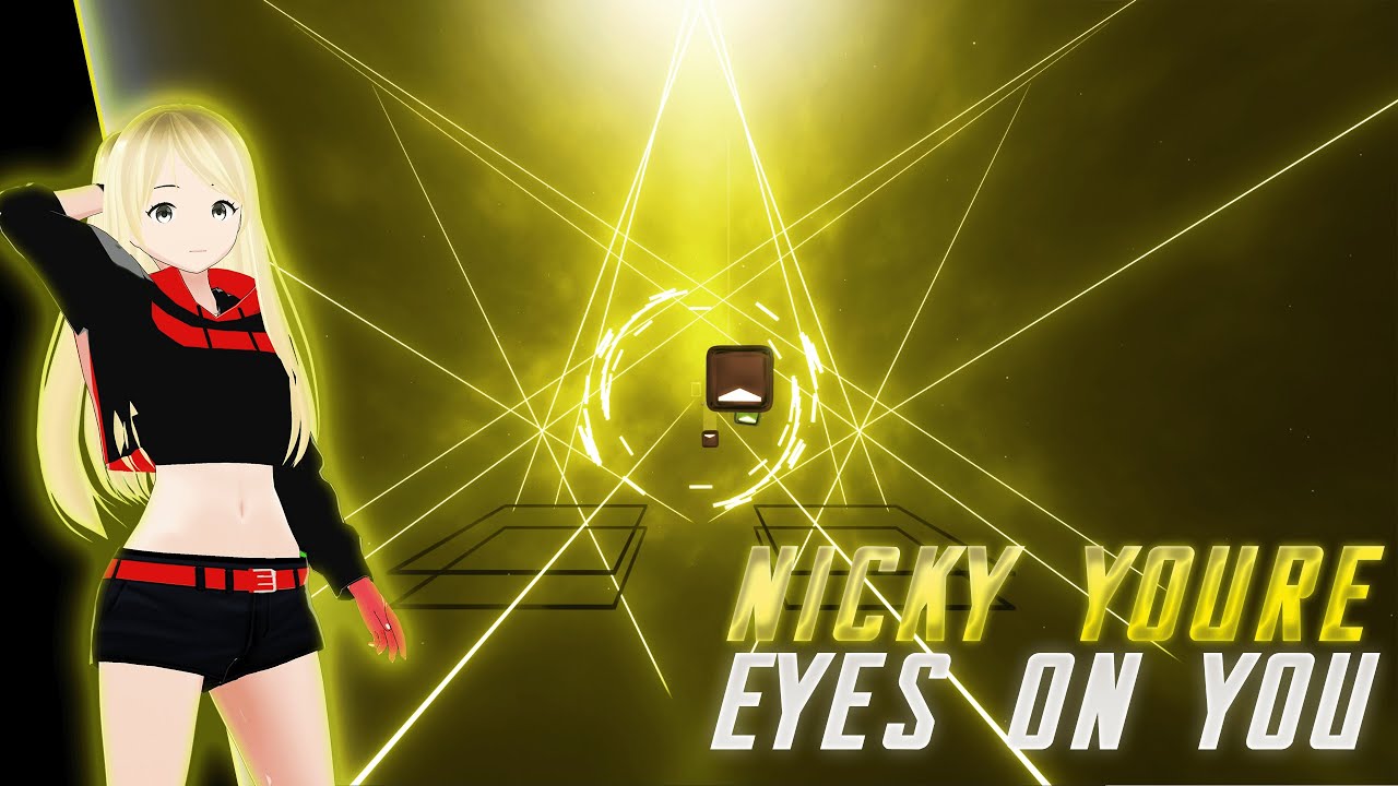 Beat Saber - Nicky Youre - Eyes On You (Original Map) - YouTube