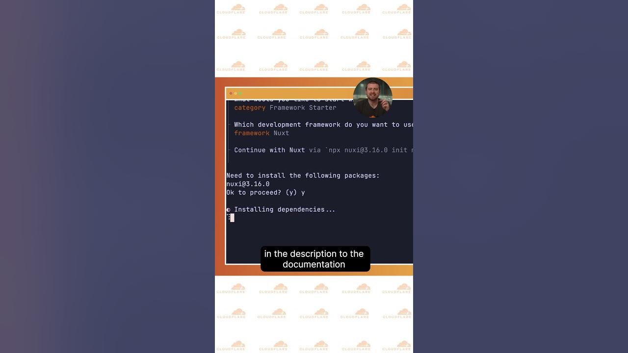 Deploying a Nuxt Framework App on Cloudflare Workers - YouTube