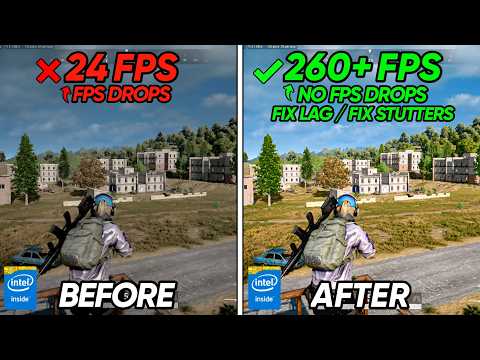 🔧PUBG Battlegrounds BEST PC SETTINGS – Fix FPS Drops, Lag & BOOST FPS with any setup!