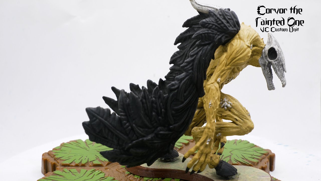 Character Index: Corvor the Tainted One- Heroscape VC Custom - YouTube