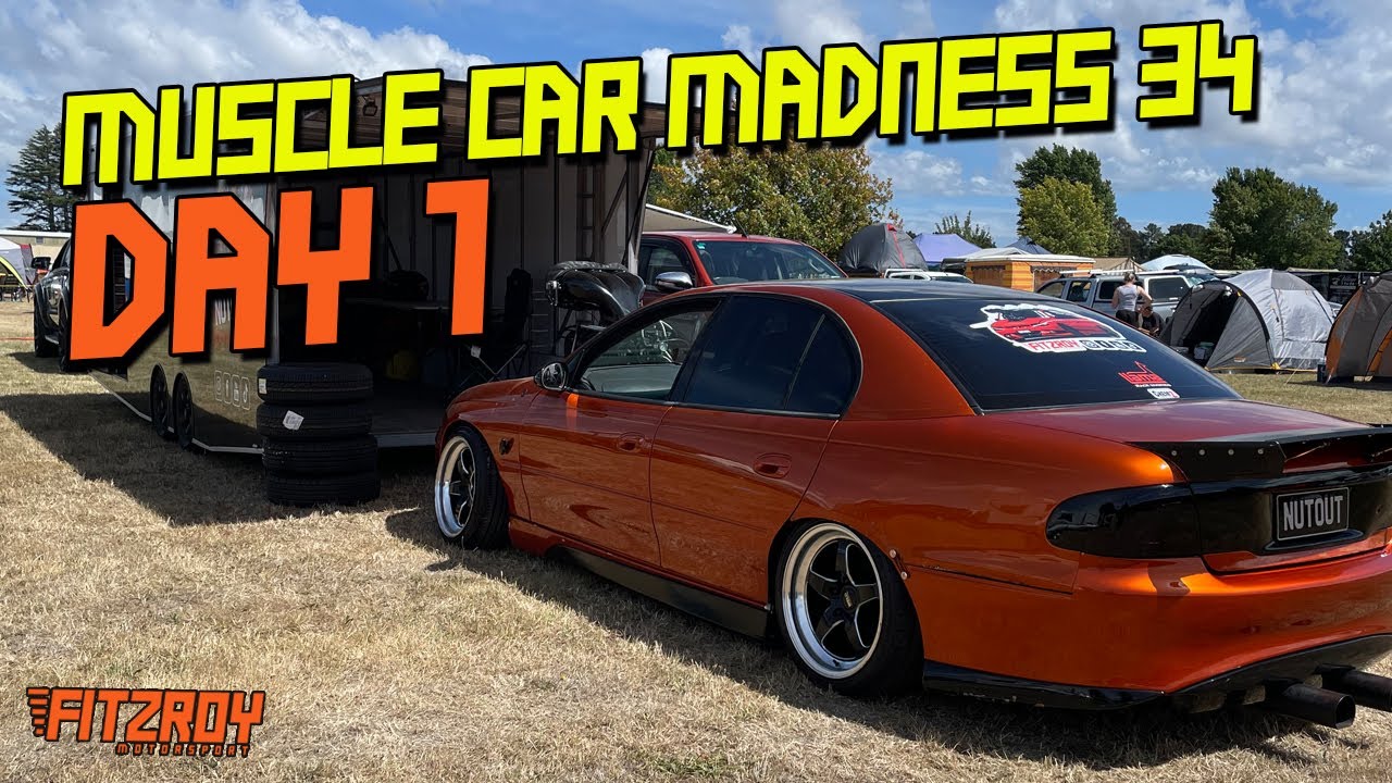 Muscle Car Madness - The Load in Day! - YouTube