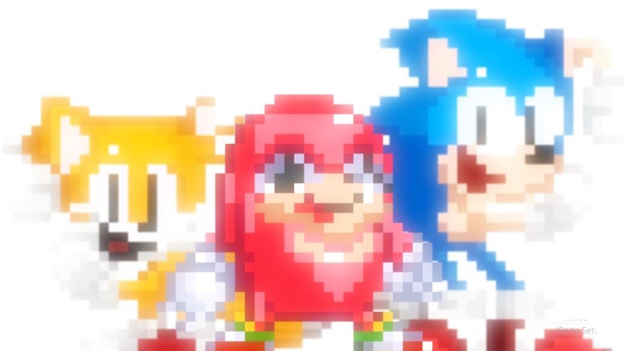 Classic Sonic And Tails Dancing Remastered Edition - YouTube