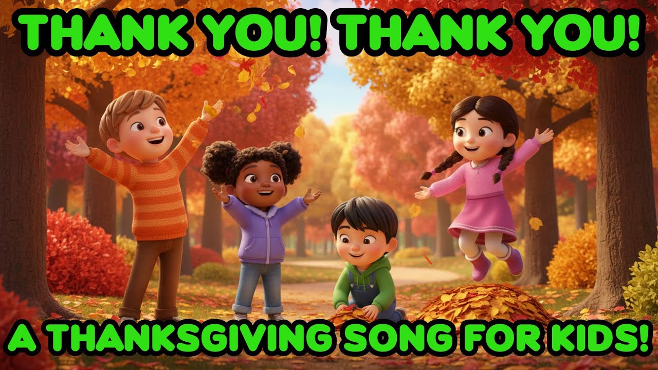 Thanksgiving Song for Kids That Will Make Everyone Smile - YouTube