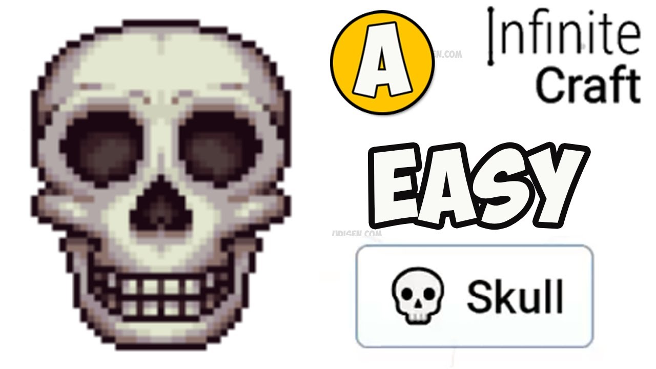 How to make SKULL in Infinite Craft (EASY recipe) | How to make SKULL ...