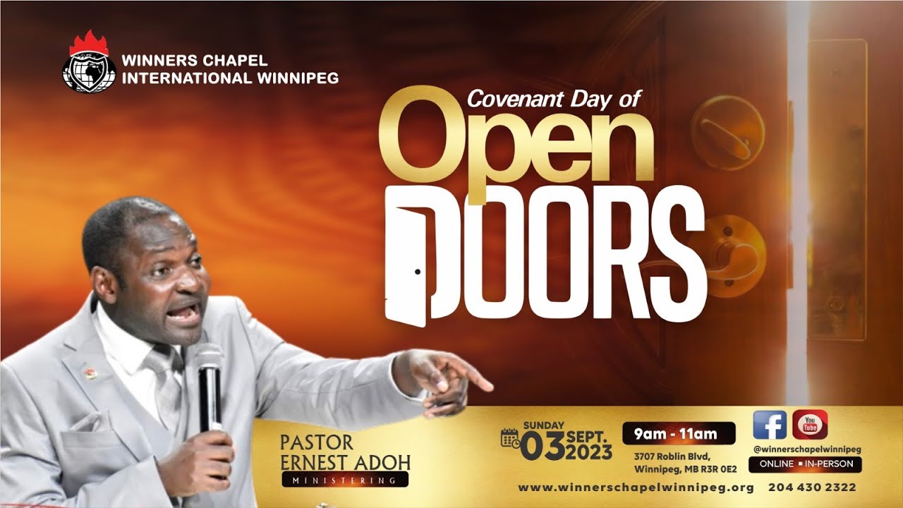 COVENANT DAY OF OPEN DOORS | 03 SEPTEMBER 2023 | WINNERS CHAPEL INT'L ...