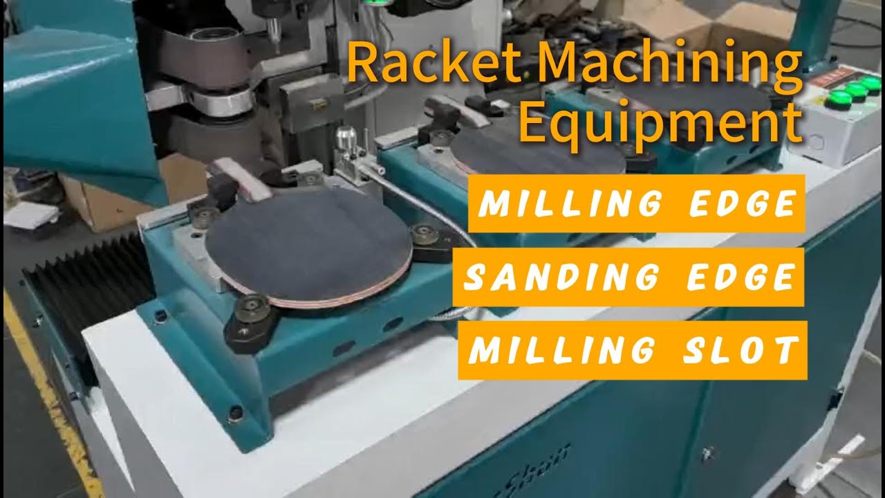 CNC machine for milling edge & sanding end and slotting label grooves ...