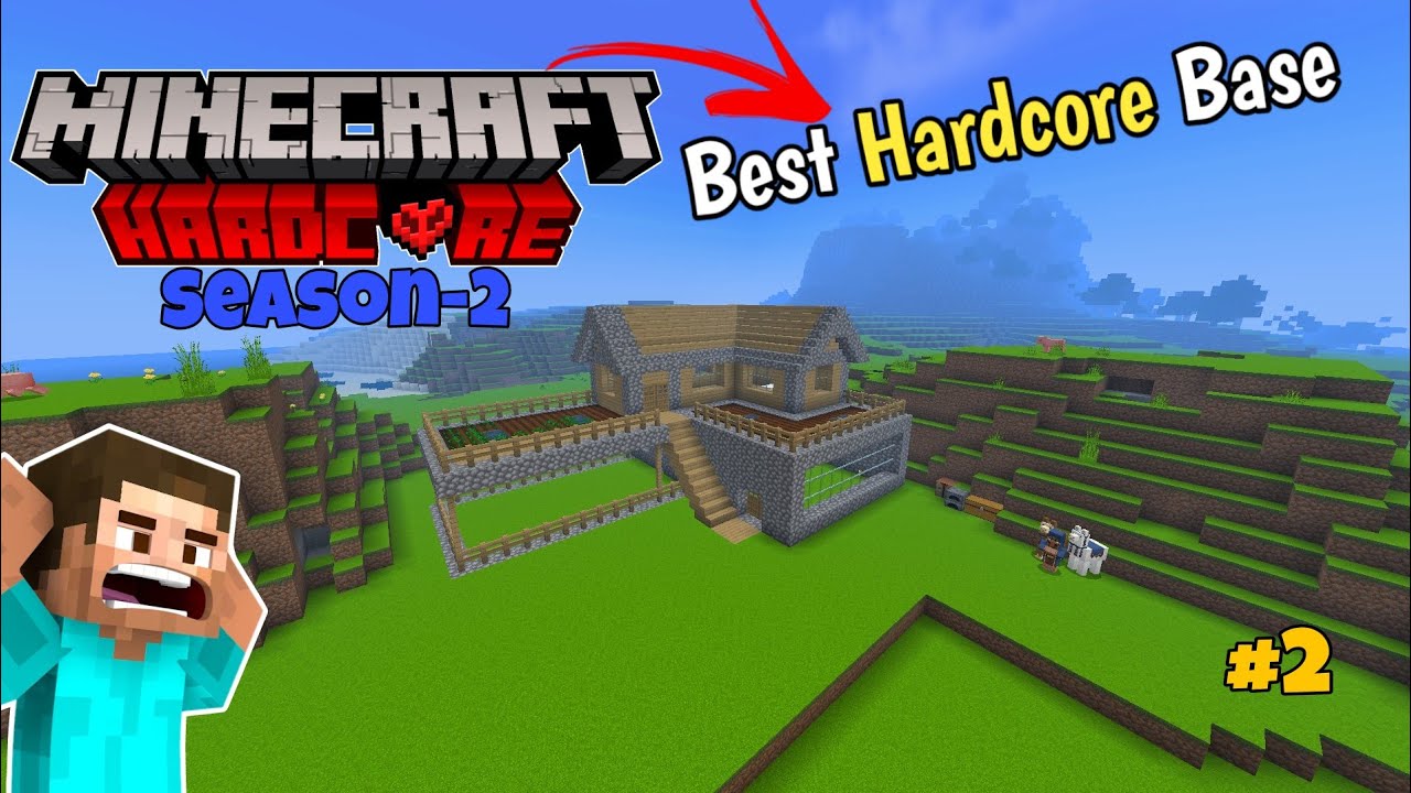The Best Base Ever In Minecraft Hardcore [S-2 EP-2] - YouTube