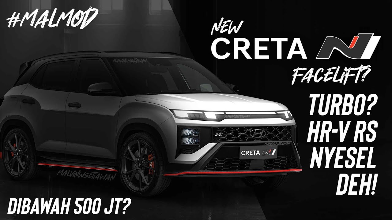 MODIFIKASI HYUNDAI CRETA N 2025 PERTAMA DI INDONESIA! | HR-V NYESEL ...