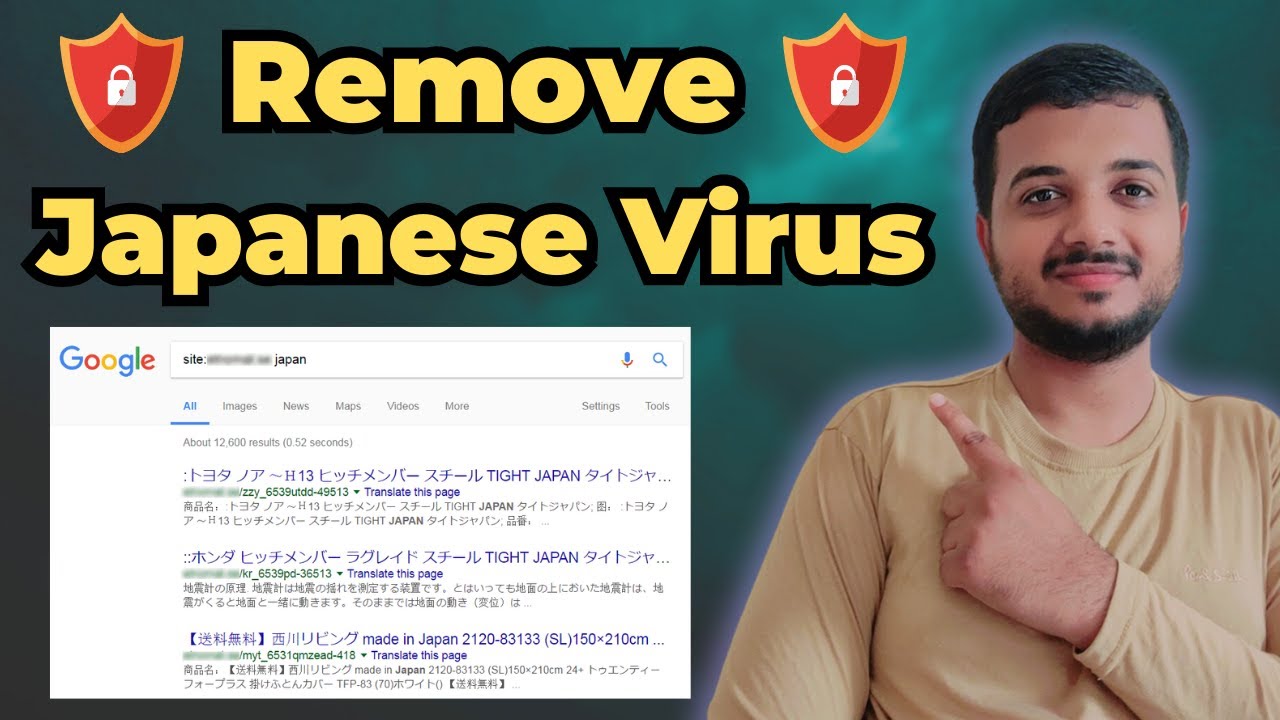 How To Remove Japanese URL & Keyword Virus - YouTube