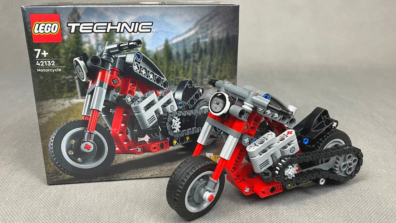 LEGO TECHNIC 42132 | MOTOCYKL | RECENZJA - YouTube