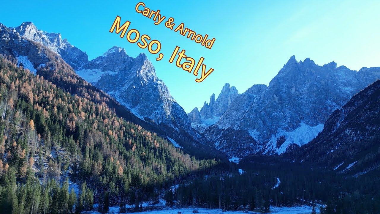 Dolomites, Moso (Moos) Italy. Used a Drone DJI Mini 3 Pro. - YouTube
